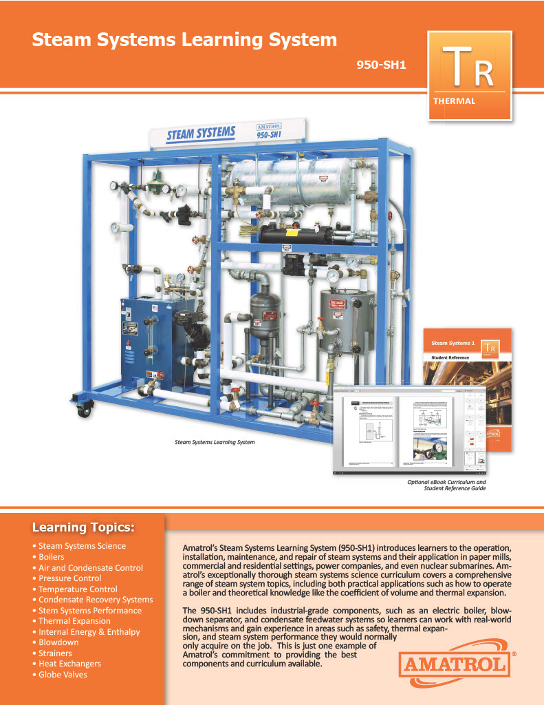 Steam System Training System | Amatrol